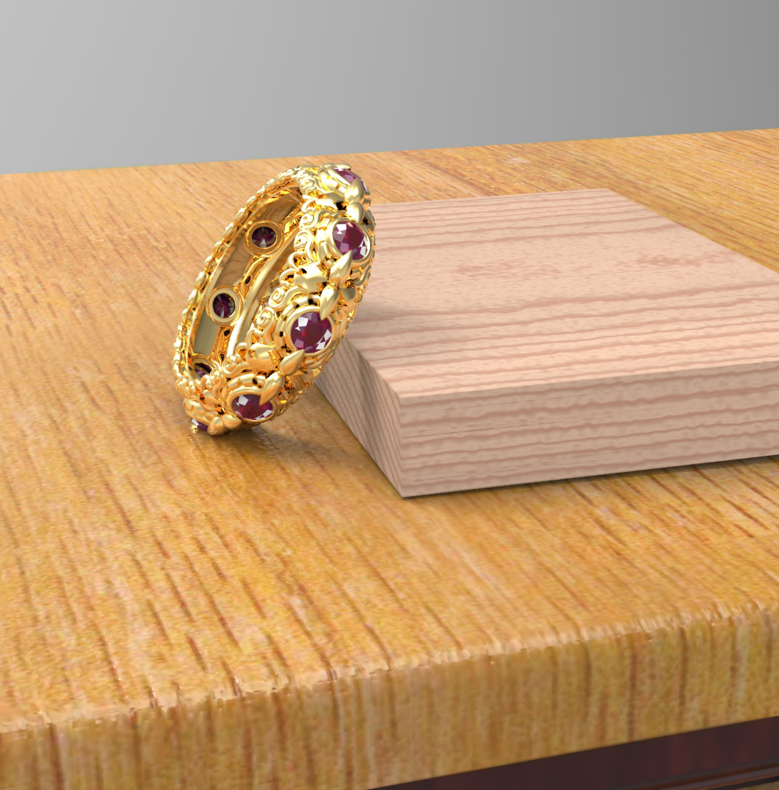 Natural Red Ruby Gemstone Ring Craft ,silver Gold Jewelry, Thai Ruby ...